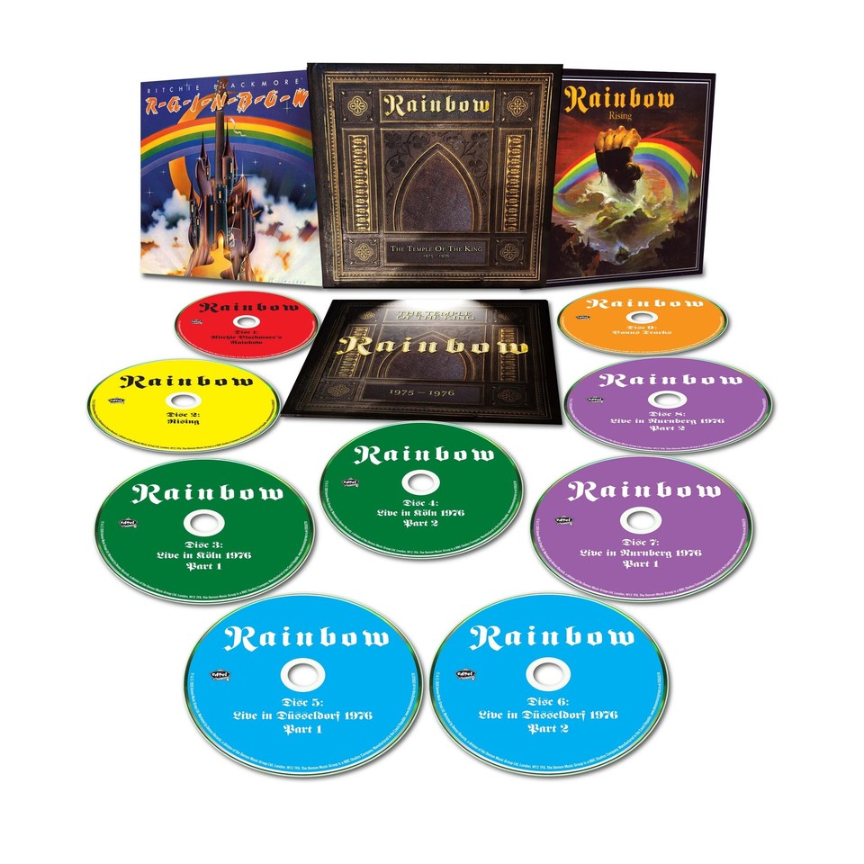 Rainbow The Temple of the King: 1975-1976 (CD) Box Set (PRESALE 06.03. ...