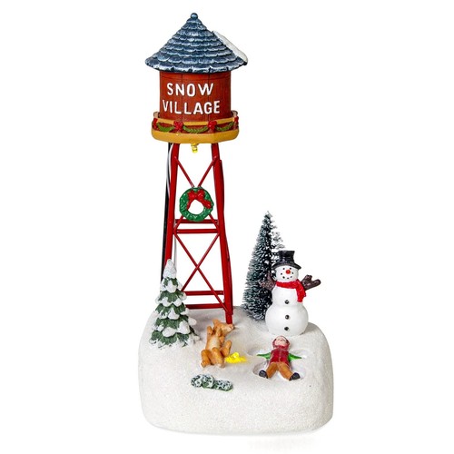 Christmas Snow Village Accessories Figurines - Holiday Time Snow ...