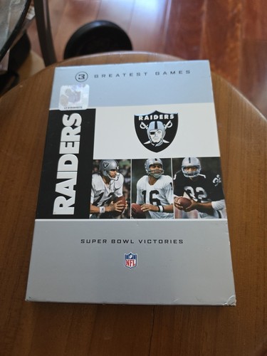 NFL Oakland Raiders 3 Greatest Games: Super Bowl Victories 3 DVD Set ...