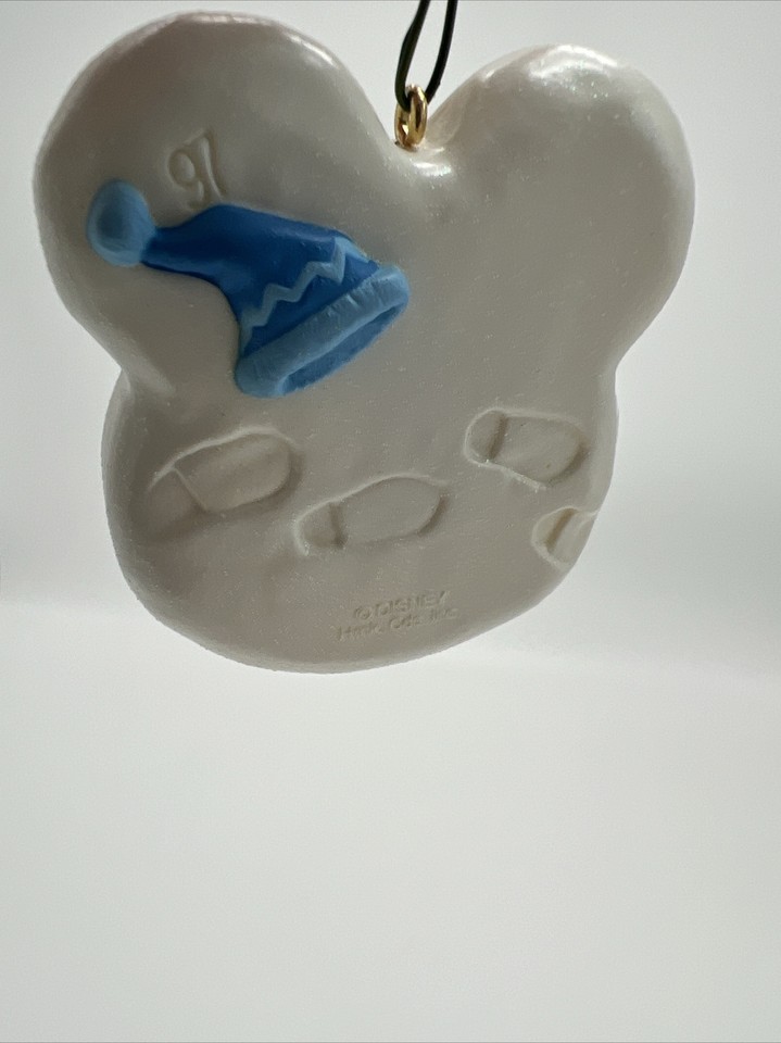 Vintage Hallmark Keepsake Ornament MICKEYS SNOW ANGEL 1997 MINT Mickey ...