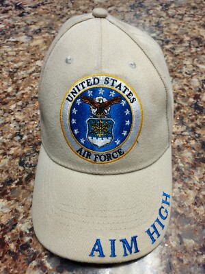 U.S. AIR FORCE - UNITED STATES AIR FORCE Military Ball Cap - BEIGE | eBay