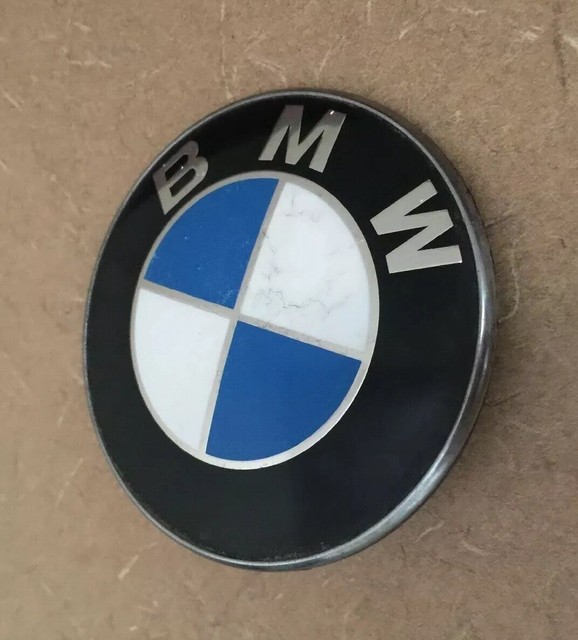 BMW ROUND EMBLEM SYMBOL 82mm 3.2inch OEM 5114 BMW 8132375 | eBay