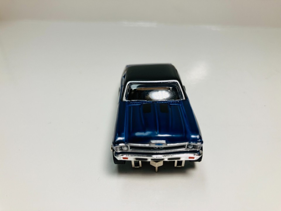 Auto World '69 CHEVY NOVA SS ~ HTF ~ BLUE/BLACK run on AFX, AURORA T ...