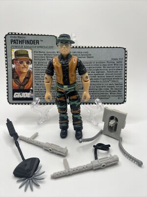 1990 GI JOE PATHFINDER v1 100% COMPLETE WITH FILE CARD | eBay