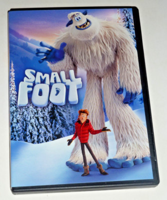 Smallfoot DVD 2018 family cartoon movie bigfoot yeti cryptid Channing ...