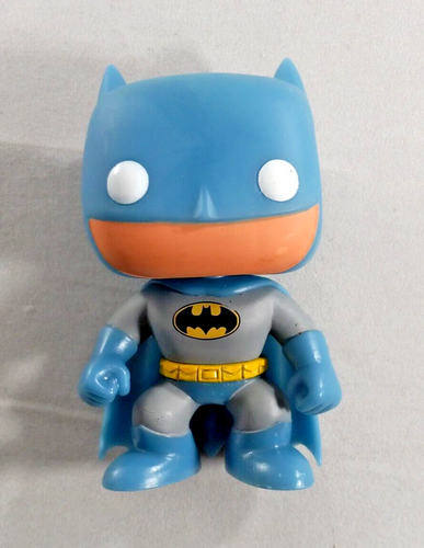 Batman #1 Funko POP A130 Blue Suit 2010 DC Comics (No Box) | eBay