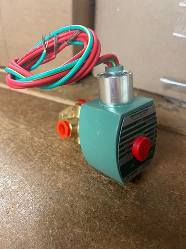 ASCO 8320G174-120VAC Brass Direct Acting General Service Solenoid Valve ...