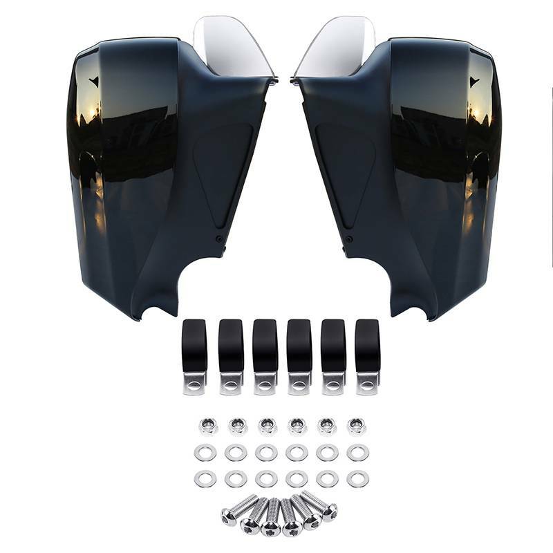 Black Hard Lower Fairing Kit Assembly Fit For Indian Springfield 2016 ...