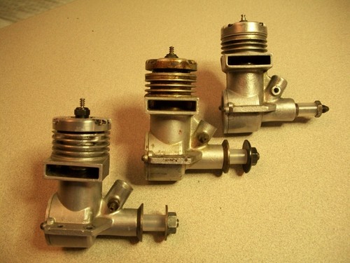 FOX 35 Stunt, Rare 1948 engine + 1949 and 1950, sandcast 4 bolt vintage ...