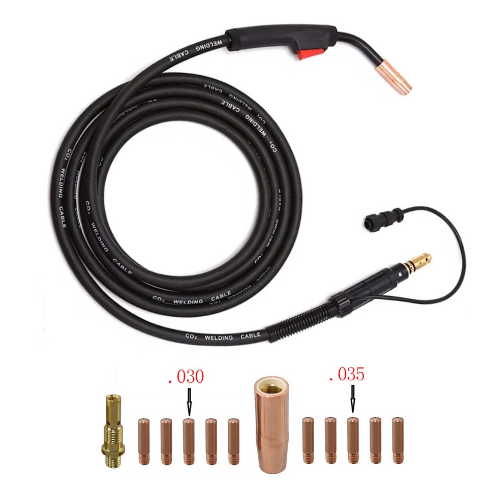 MIG WELDING GUN 15' replacement for Vulcan MIGMax 140 215 OmniPRO 220 ...