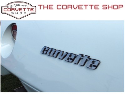C3 Corvette Rear Bumper Emblem Letters 8 1/4 Inch Length 1976L-1979 ...