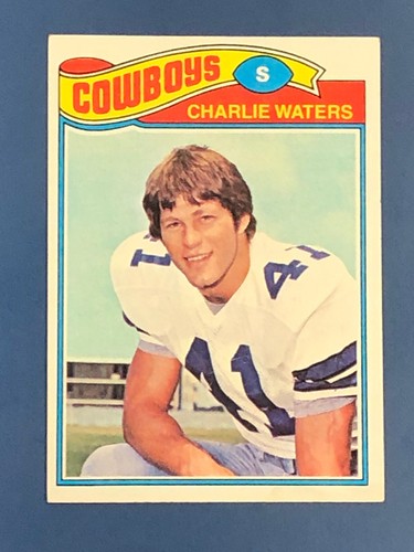 1977 Topps Football Charlie Waters #15 NM Dallas Cowboys | eBay