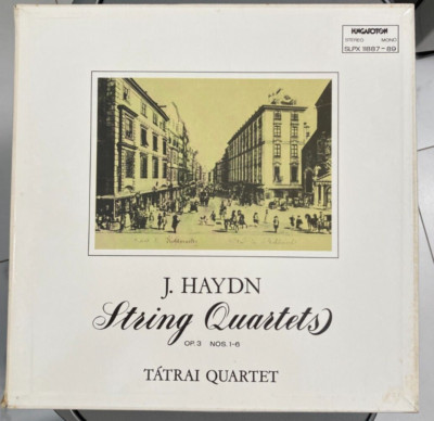 HAYDN 6 string quartets op.33 Tatrai Quartet Hungaroton SLPX 11887 | eBay
