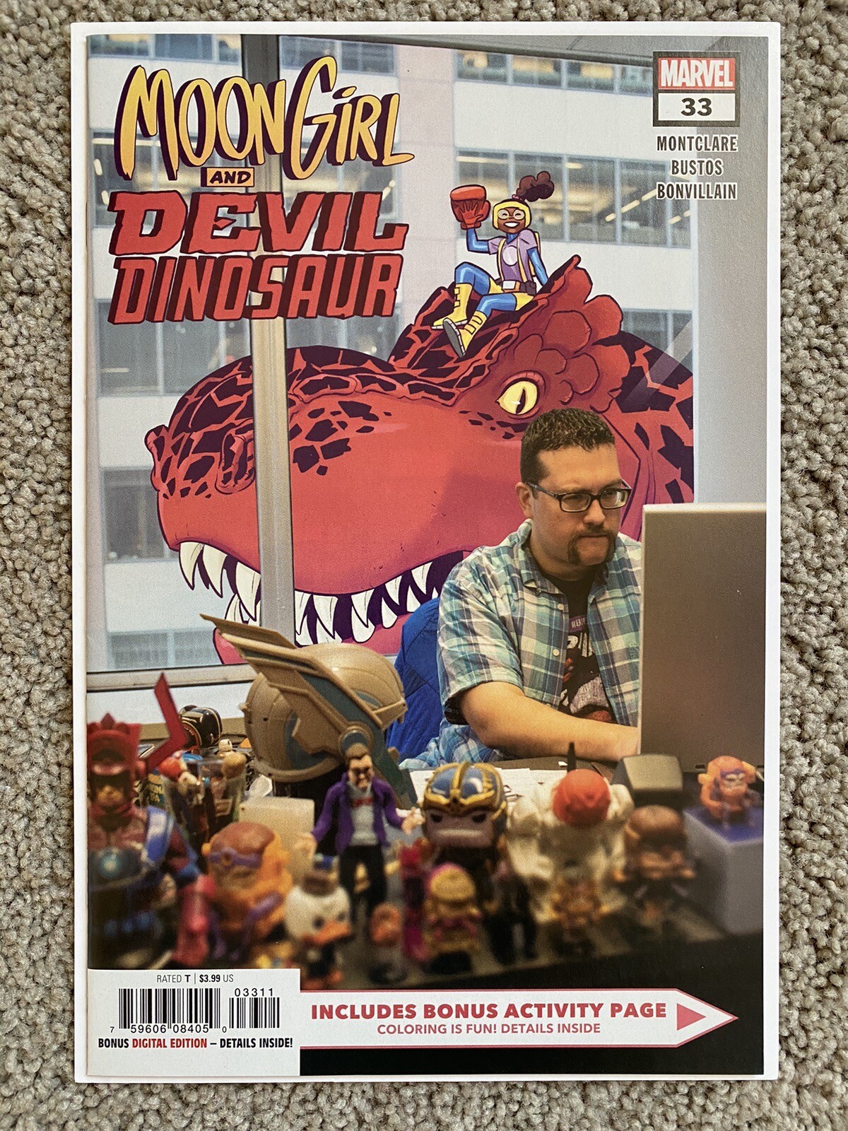 MOON GIRL AND DEVIL DINOSAUR #3 1ST DEVIN DINOSAUR NM- SEE PICS MARVEL ...