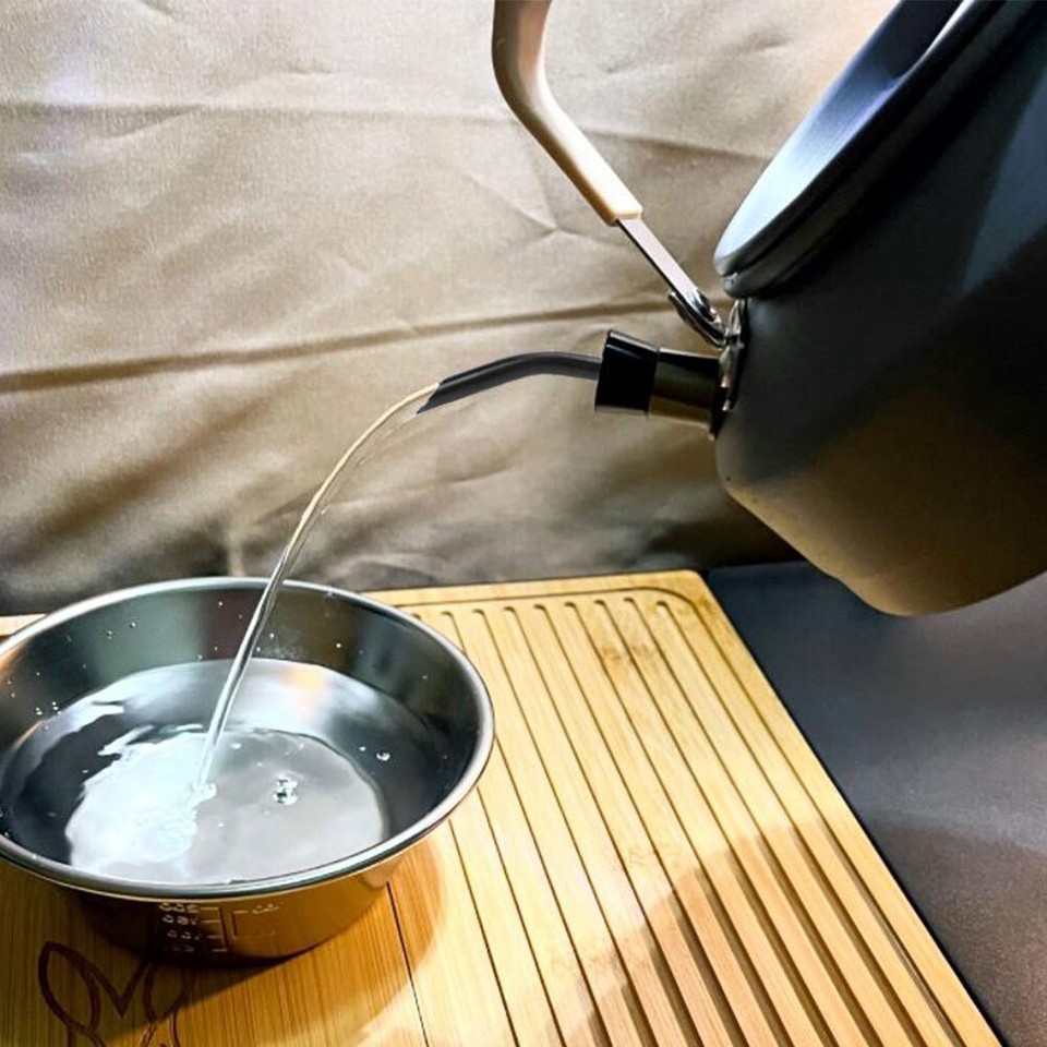 Outdoor Kettle Spout Extension Tube Nozzle Silicone Stainless Steel ...