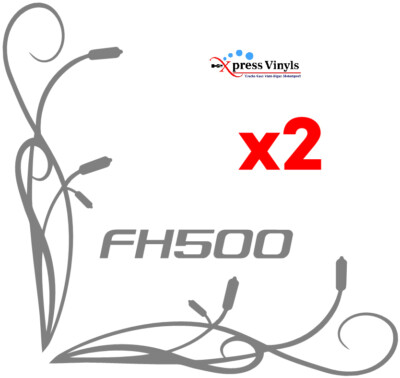 Volvo FH500 window decals x 2. truck cab window graphics stickers | eBay