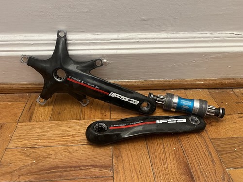 FSA Carbon Track Crankset - 170mm - 144bcd | eBay