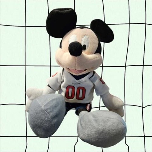 Disney Mickey Mouse Houston Texans 16" plush Doll -NFL | eBay