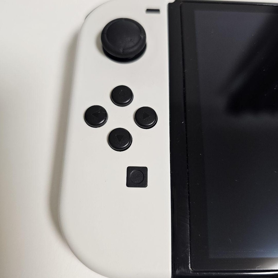 Nintendo Switch OLED Console Tablet Joy-Con White Only Very good Used ...