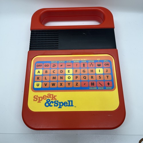 Speak And Spell Vintage Kahootz Classic Learning Model #09624 Tested | eBay