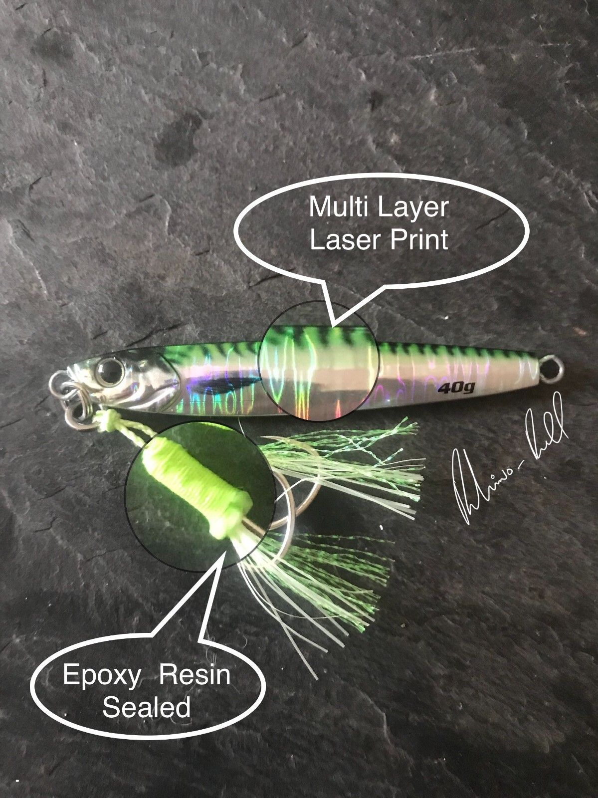 Casting Jig, Metal Slow Jigging Lure Perfect for Bass Pollock Pike Pirk ...
