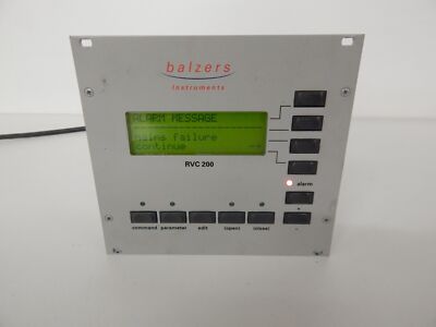 Vacuum - Balzers Vacuum