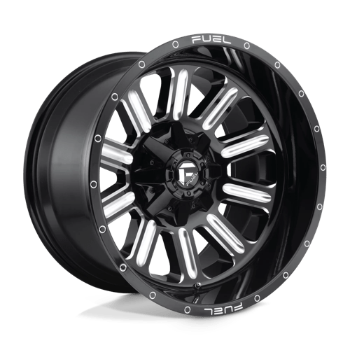 Fuel D620 Hardline Gloss Black Milled 1-Piece Wheels: 18x9, 8x170, 1 mm ...