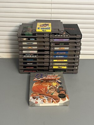 Nintendo NES Game Bundle Mix Lot of 22 (CIB Game) | eBay