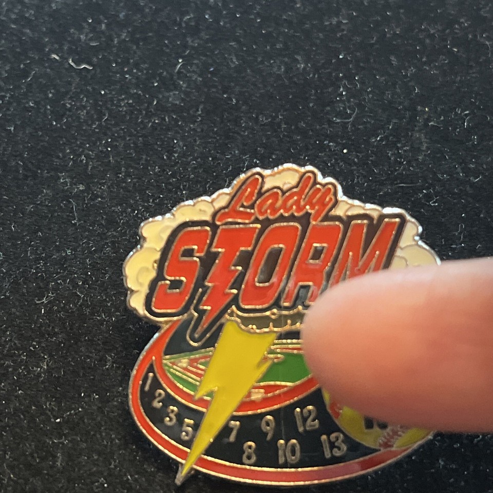 Lady Storm Paducah, Kentucky Lapel Pin Enamel Softball 24-27 | eBay