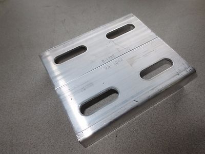 COOPER B-LINE 9A-1044 CHANNEL SPLICE PLATES - NO SCREWS - ALUMINUM ...