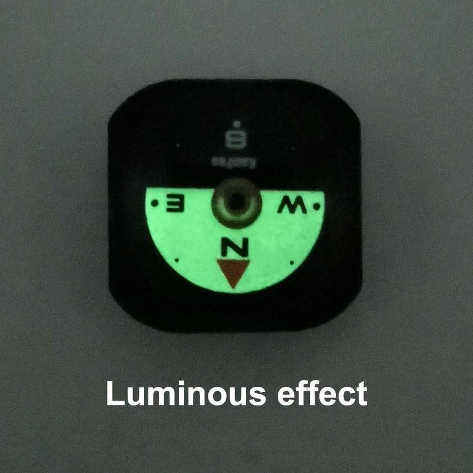 KanPas Mini Luminous Button Compass for Watch Band Lanyard | eBay
