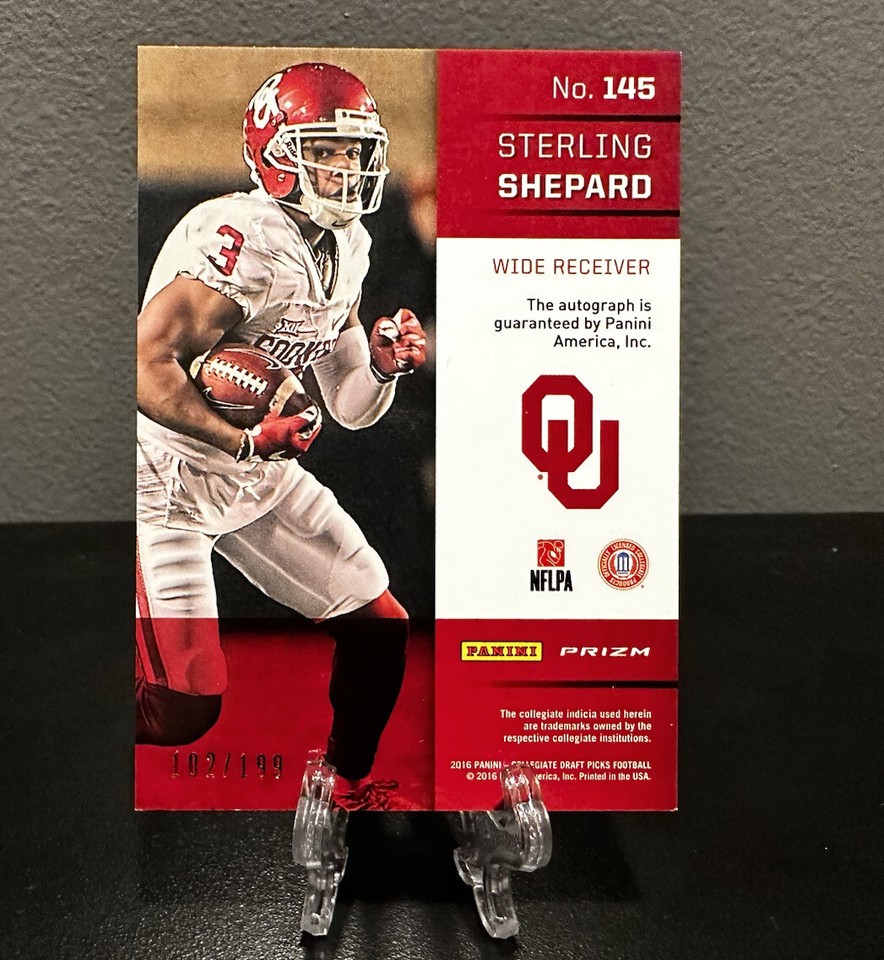 2016 Prizm Draft STERLING SHEPARD Rookie Auto #/199 Camo Autograph🔥 ...