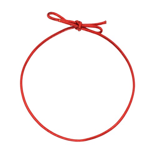 10 Inches Pre-Tied Stretch Loops with Pre Tied Bows from Elastic Ribbon ...