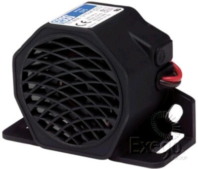 ECCO Reverse Alarm Squark Tone 12v - 24v 97Db ACX5154 100mm x 71mm x ...