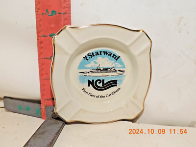 NORWEGIAN CRUISE LINE ASHTRAY-MS STARWARD FROM 1968 TO 1995 | eBay