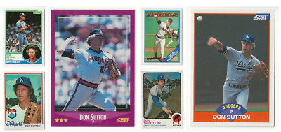 Don Sutton HOF (6 cards) see list of cards below: | eBay