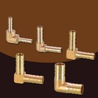Elbow Hose Barb Brass Fitting 90° Equal Adapter L Shape Fitting Tube OD ...