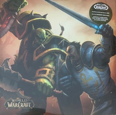 World of Warcraft WoW Vinyl Soundtrack 2xLP Legendary Gold Blizzcon ...