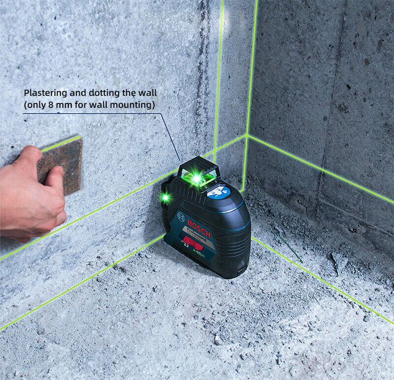 Bosch Laser Level 360 Degree GLL3-60XG High Precision Green Light 12 ...