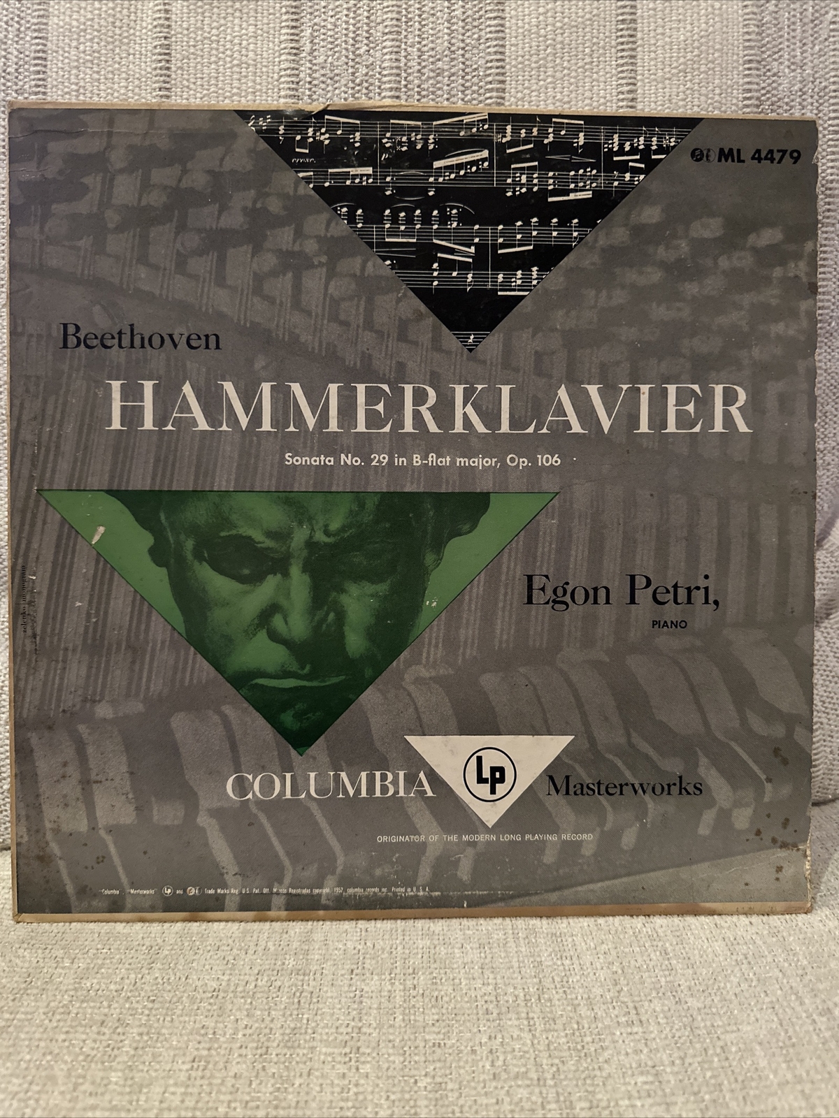 Beethoven/Egon Petri – Sonata No. 29 In B-Flat Major, Op. 106 ...