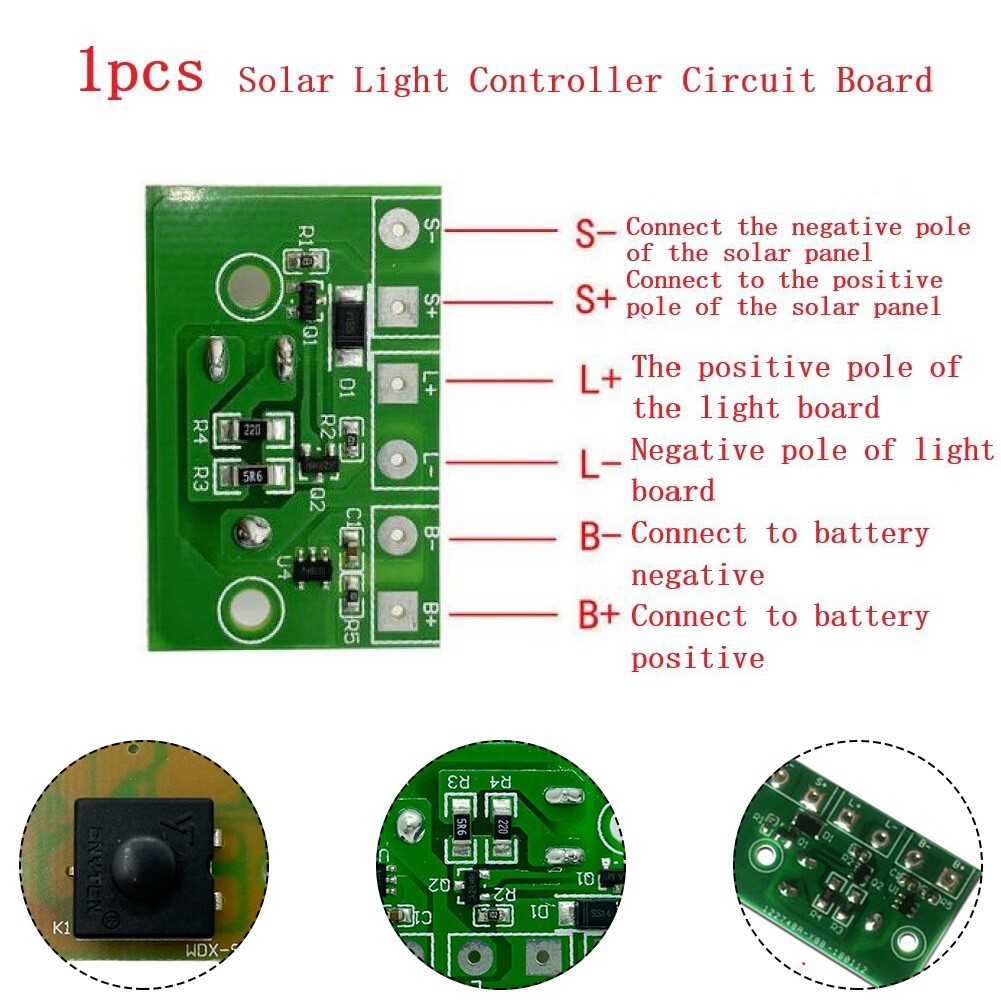Solar Outdoor Led Lights Circuit