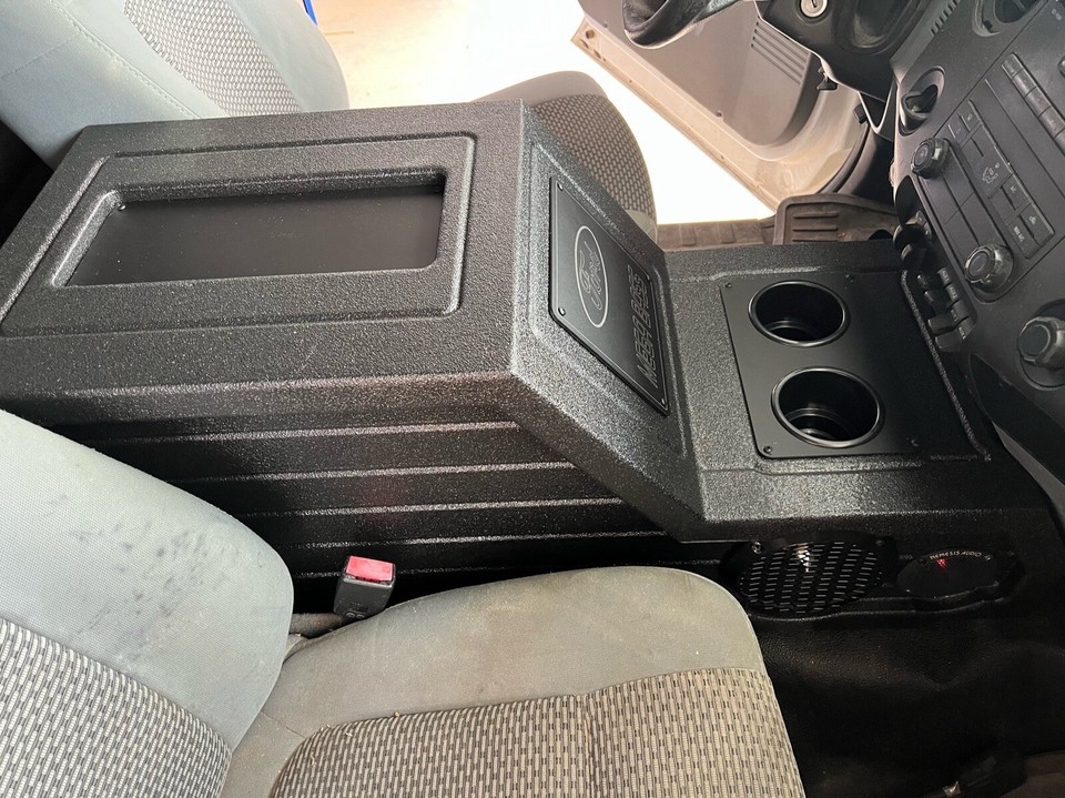 Ford F-250 08-16 Center Console Subwoofer Box Speaker Box 12” Woofer ...