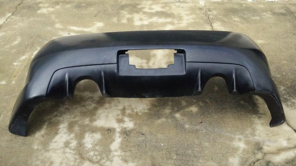 Fit Infiniti G35 03-07 Charge Speed style Urethane Rear Bumper Body Kit ...