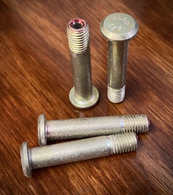 (4) Titanium 1/4"-28 x 1.34” Hi-Lok Aerospace Pin Bolt HL512-8 6Al4V 15 ...