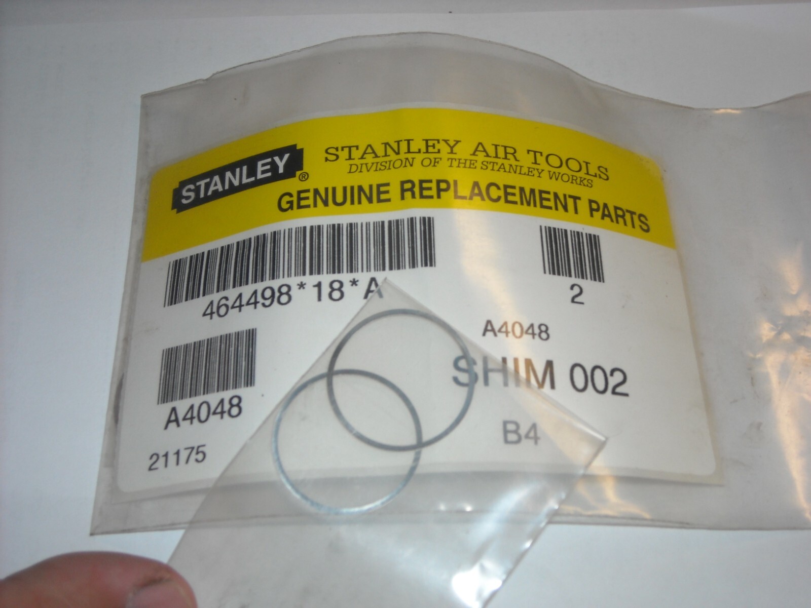 A4048, Stanley, Shim 2pc, Stanley Assembly Tools, New Old Stock | eBay