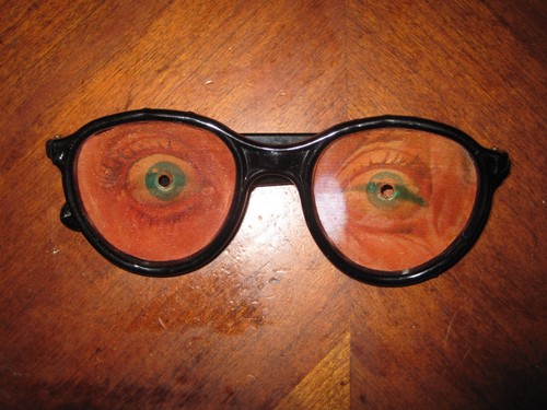 Vintage Vari-Vue Novelty Glasses Lenticular w/ Black Plastic Rims | eBay