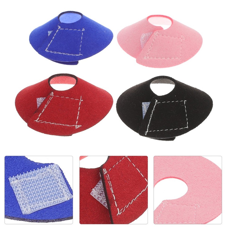 4pcs Small Birds Neck Ring Parrots Anti- Recovery Collar (Mixed Color ...