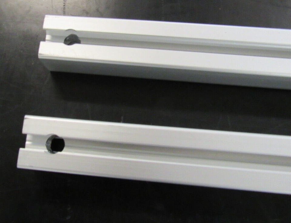 Lot of 2 Bosch S3 V Slot 30mm Aluminum Extrusion 3 Slot 29 7/8" Long 2 ...