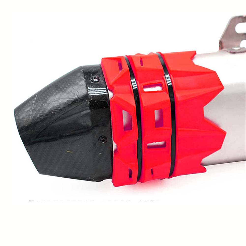Motorcycle Exhaust Tail Pipe Muffler Shield Protector for Honda Yamaha ...
