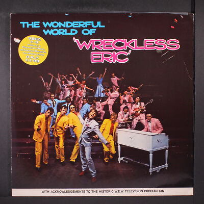 WRECKLESS ERIC: the wonderful world of wreckless eric STIFF 12" LP 33 ...